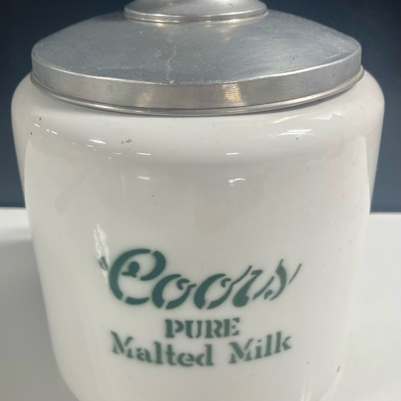 Coors | Accents | Coors Pure Malted Milk Porcelain Cannister W Lid ...
